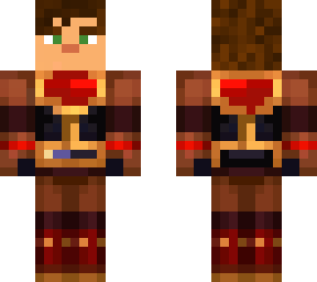 jessie with ellegard armor | Minecraft Skin
