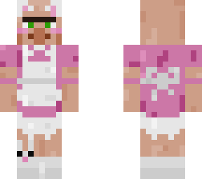 pink maid | Minecraft Skin