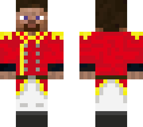 Redcoat Steve | Minecraft Skin