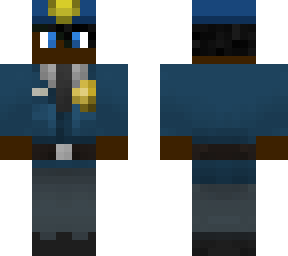 security guard // black skin | Minecraft Skin