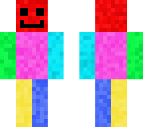 rainbow creeper | Minecraft Skins