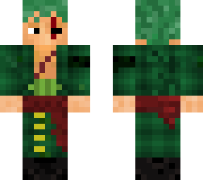 Zoro wano | Minecraft Skin