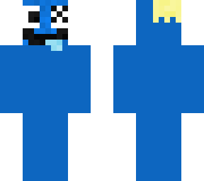 blue (rainbow friends) | Minecraft Skin
