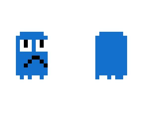 Blue Ghost (Pac-Man) | Minecraft Skin