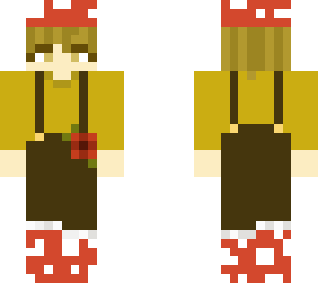 cute mushroom girl | Minecraft Skin