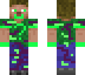 glitched steve | Minecraft Skins