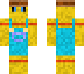 Golem De Paja | Minecraft Skin