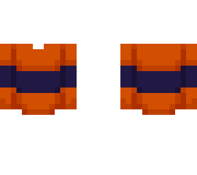 OB - Orange Sweater w/ Purple Stripe | Minecraft Skin