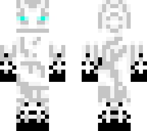 Original White Enderman | Minecraft Skin