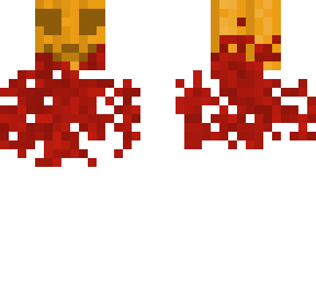 Skintober | Bloody Pumpkin | Minecraft Skin