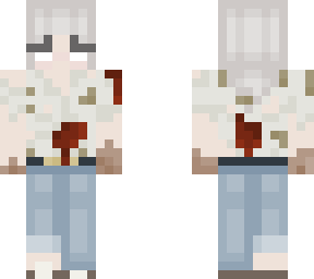 Zombie-Ghost girl! | Minecraft Skin