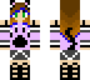 paw print girl | Minecraft Skins