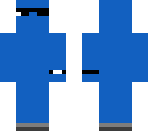 Blue Agent | Minecraft Skin