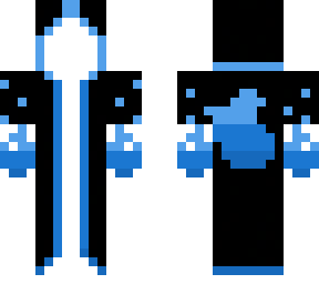 Blue Mage cat | Minecraft Skin