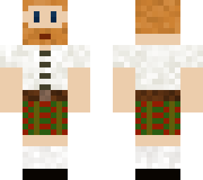Ginger Kilt | Minecraft Skin