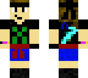 ninja creeper | Minecraft Skin