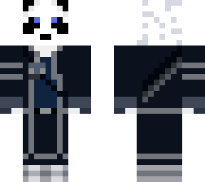 panda skin warrior | Minecraft Skin