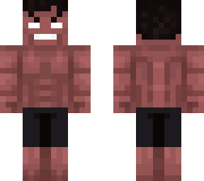 red hulk | Minecraft Skins