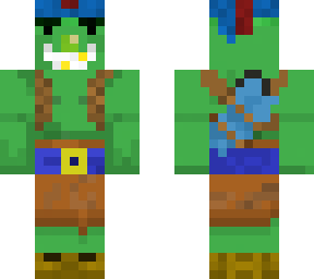 Star level 3 Spear Goblins | Minecraft Skin