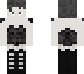 black wolf cut | Minecraft Skins