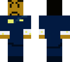 Captain Waldo with a few touch ups | Minecraft Skin