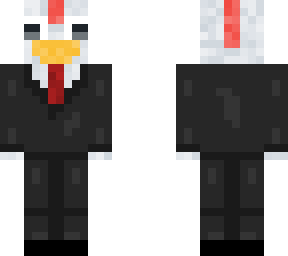 chicken in suit | Minecraft Skins