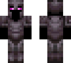 enderman in netherite armour skin | Minecraft Skin