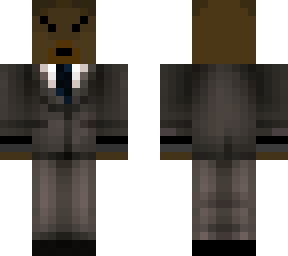 Groundhog in a suit | Minecraft Skin