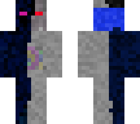 half enderman | Minecraft Skins