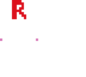 letter r | Minecraft Skin