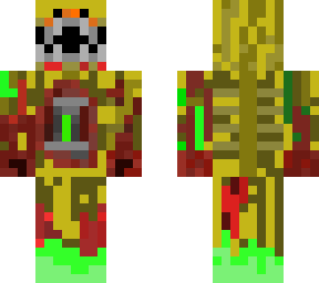 Mutant Chica (Halloween) | Minecraft Skin