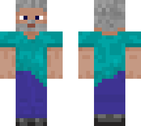 old man steve | Minecraft Skins