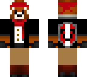 Panda rojo | Minecraft Skin