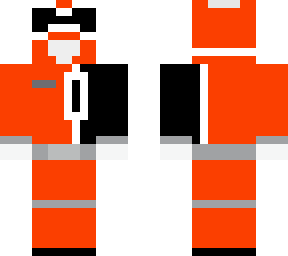 Power Rangers SPD: SPD Orange Ranger | Minecraft Skin