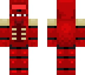 red warden freddy | Minecraft Skin