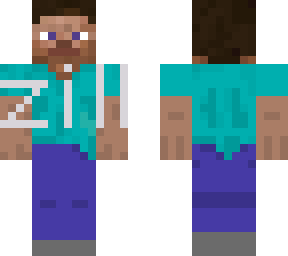 Steve with ZILL | Minecraft Skin