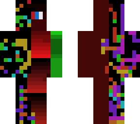 The glitched out ninja | Minecraft Skin