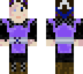 The Indigo Warrior | Minecraft Skin