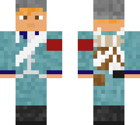 Trench raider (Denmark) | Minecraft Skin