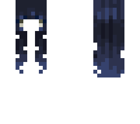 Blue hair base | Minecraft Skin