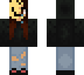 Hiding with a smile | Minecraft Skin