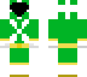 green power ranger | Minecraft Skins