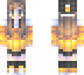 Candy Corn Fudge | Minecraft Skin