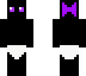 Cute Baby Ender Girl | Minecraft Skin