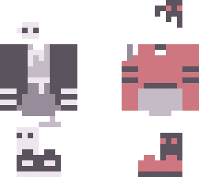 ghosts and spiders // raffle | Minecraft Skin