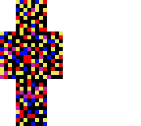 glitch in the matrix | Minecraft Skin