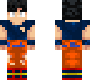 Goku Ultra Instinct (Sign) | Minecraft Skin