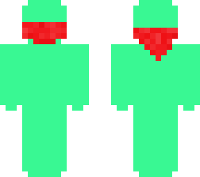 Lime stickman | Minecraft Skin