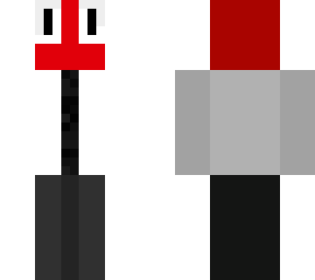 red rainbow friends | Minecraft Skin