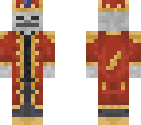 skeleton king | Minecraft Skin